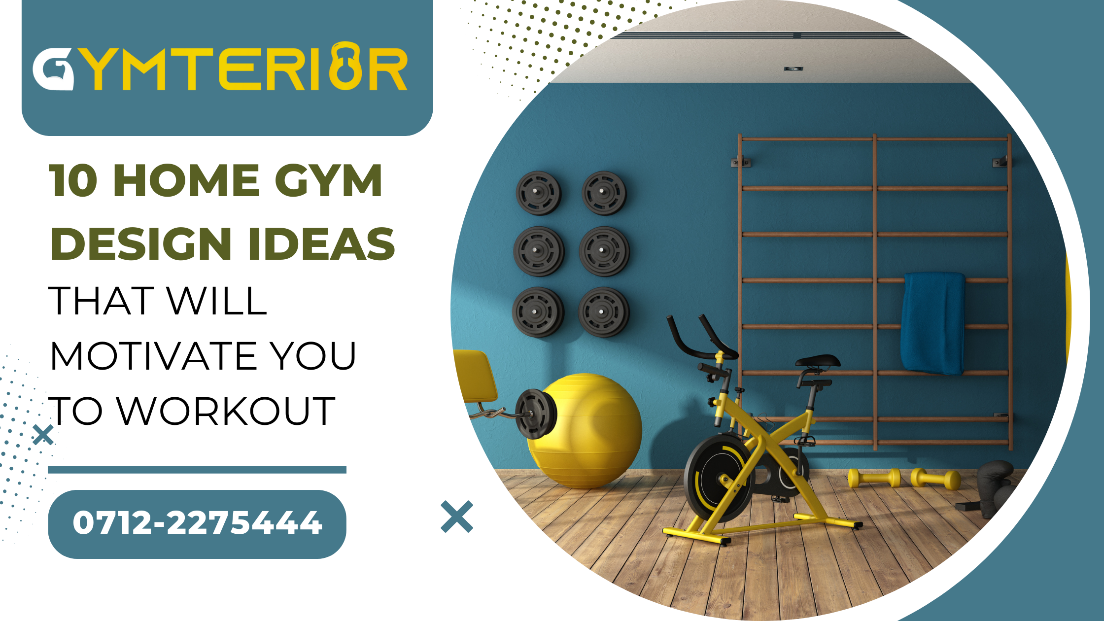 Home Gym Design Ideas that will Motivate You to Workout | Gymterior
